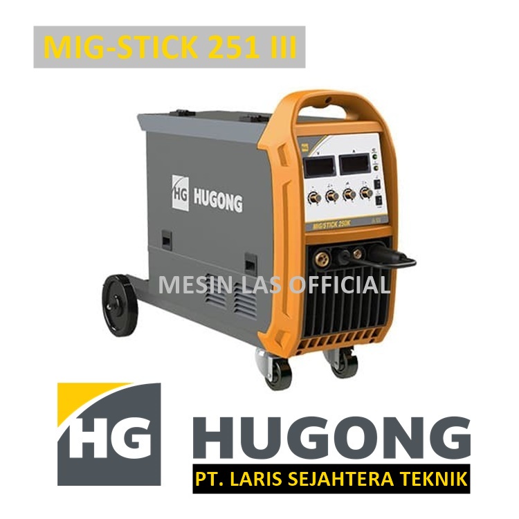 Jual Mesin Las HUGONG MIG-STICK 251III/Travo Las MIG 250A Hugong | Shopee Indonesia