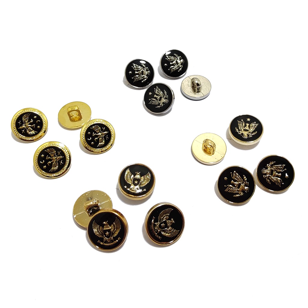 Jual KANCING ALMAMATER GARUDA 15 MM PER 12 PCS | Shopee Indonesia