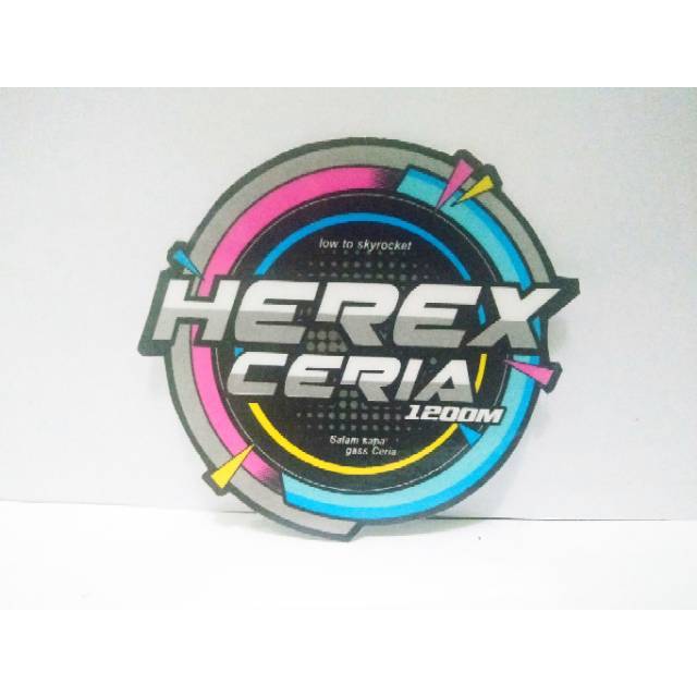 Jual STIKER HEREX CERIA - minim. order 10pcs (pilihan bebas/acak ...