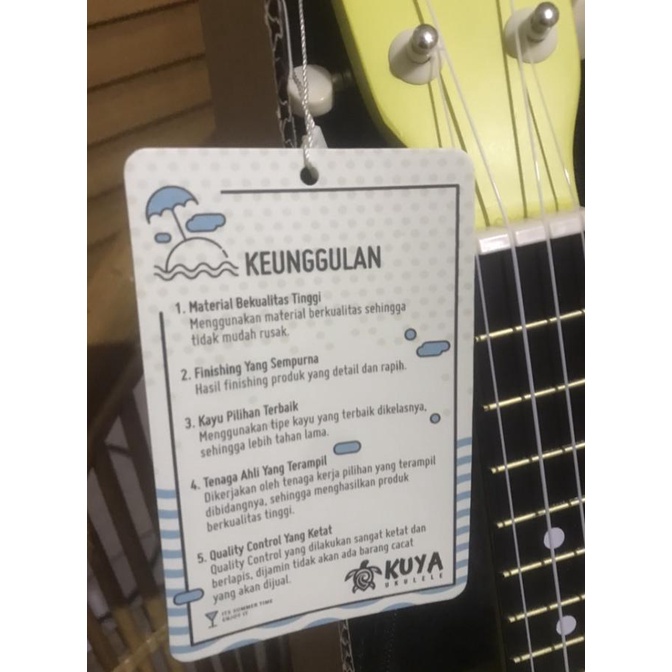 Jual Ukulele Kuya 100% Original Free Softcase + Pick Gitar + Senar ...