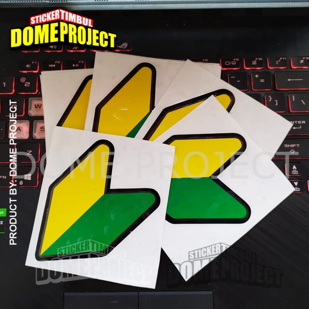 Jual STIKER CUTTING DECAL MOBIL LOGO JDM MODIFIKASI MOBIL TOYOTA DAN ...