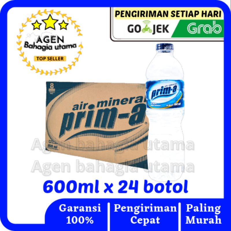 Jual AIR MINERAL PRIMA 600 ML | Shopee Indonesia