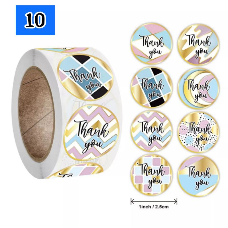 Jual Label Sticker Thank You NEW EDITION. | Shopee Indonesia