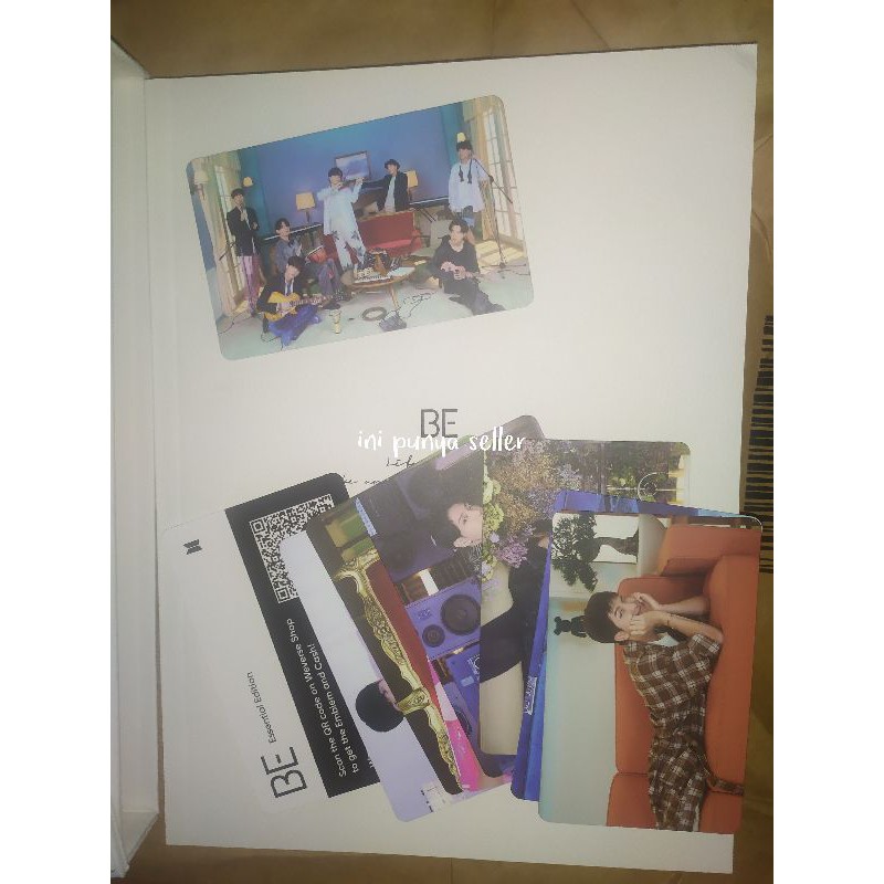 Jual BTS BE Essential Edition Album Unsealed Fullset Group Photocard PC ...