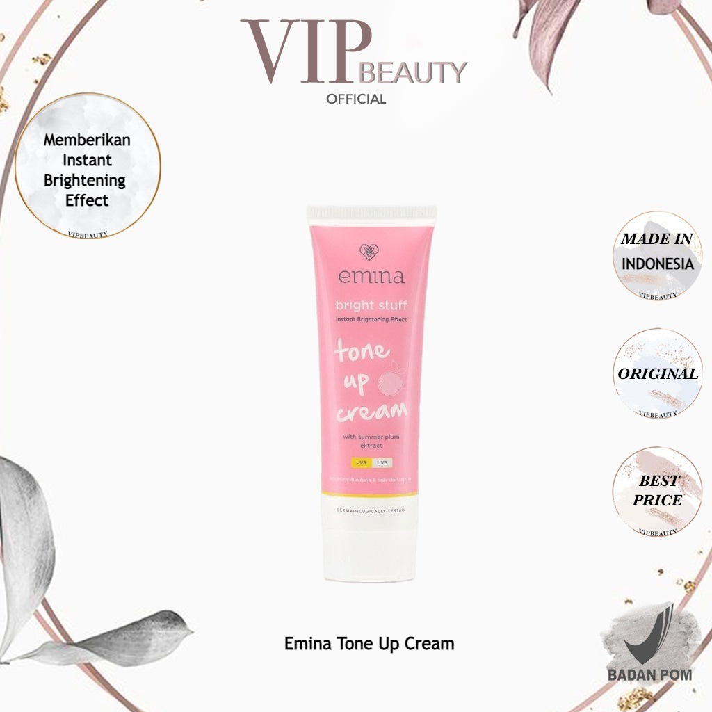 Jual EMINA Bright Stuff Tone Up Cream 20ml | Shopee Indonesia