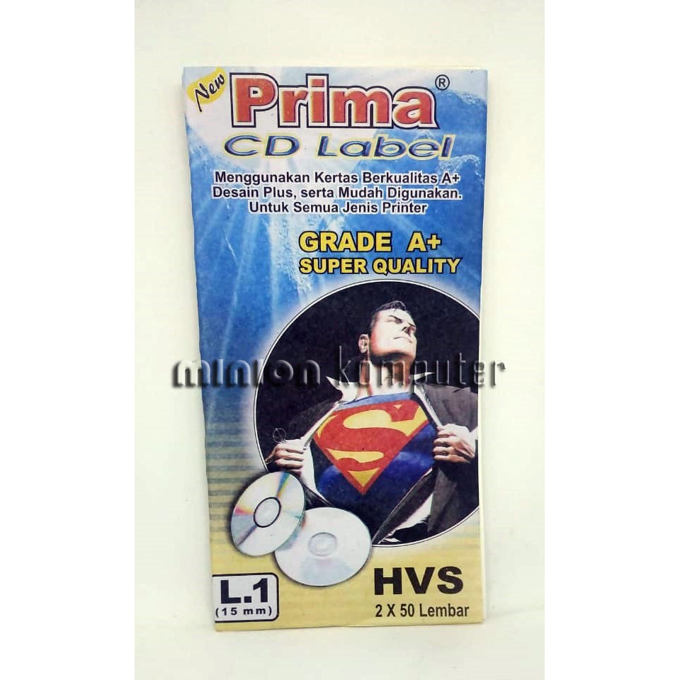 Jual Sticker CD Label Paper HVS 100 label 2 x 50 lembar | Shopee Indonesia