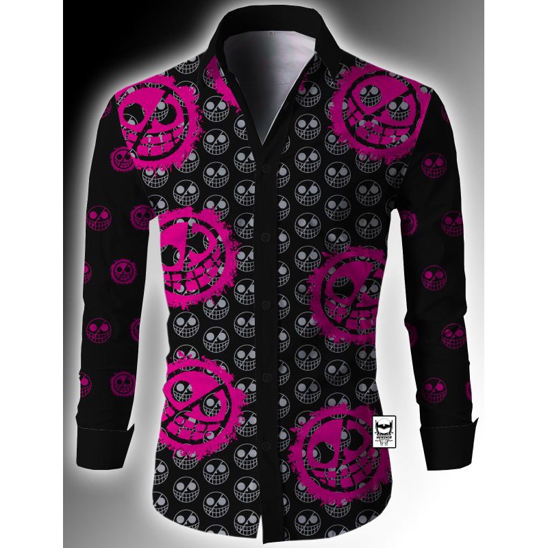 Jual Kemeja Batik Anime One Piece Doflamingo | Shopee Indonesia