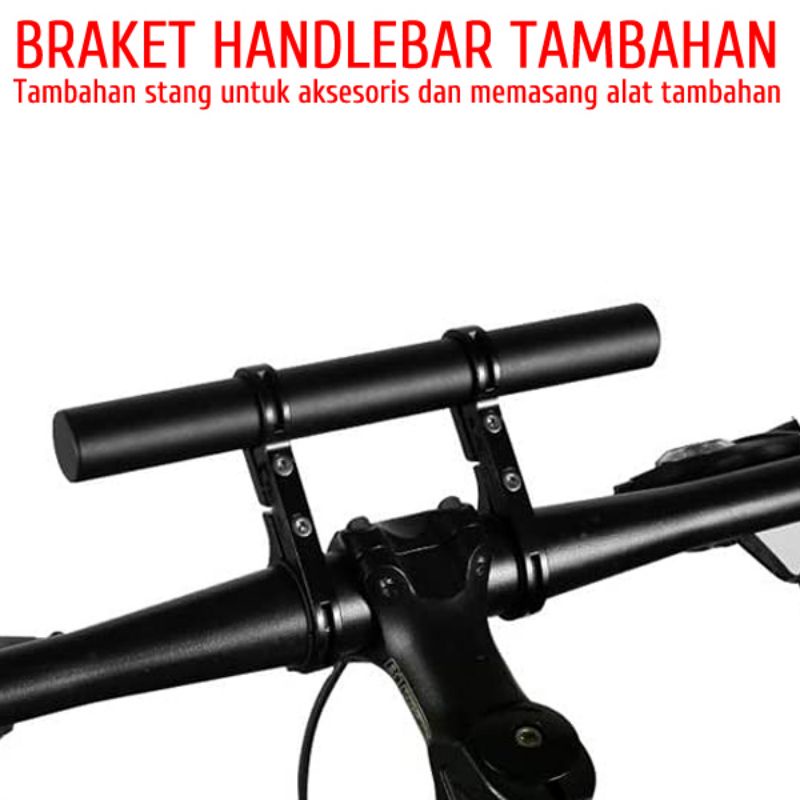 Jual BRAKET BAR STANG - HANDLEBAR TAMBAHAN - STANG EXTENDER BRACKET ...