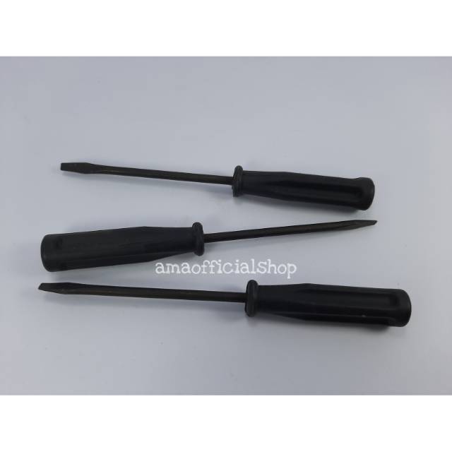 Jual Obeng hitam kecil / obeng (-) | Shopee Indonesia