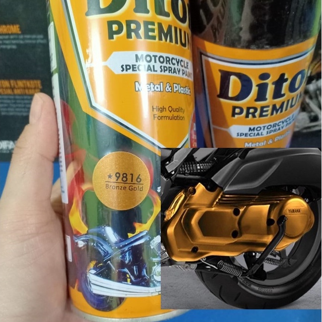Jual Pilok Pilox DITON Premium 9816* BRONZE GOLD Engine Part Colours ...