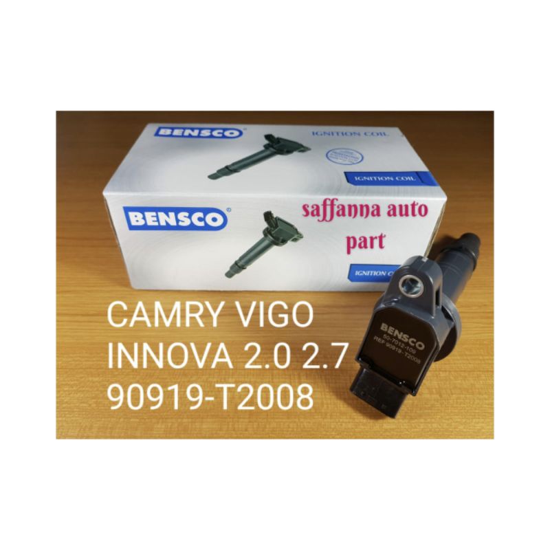Jual COIL IGNITION COIL TOYOTA INNOVA 2.0 2.7 CAMRY HILUX VIGO ORI ...
