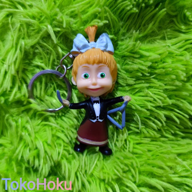 Jual Gantungan Kunci Masha and The Bear Marsha Action Figure Keychain ...
