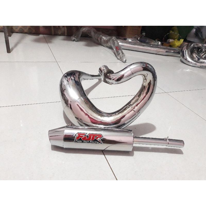 Jual knalpot satria hiu satria lumba satria 120 suzuki 120 trail satria ...