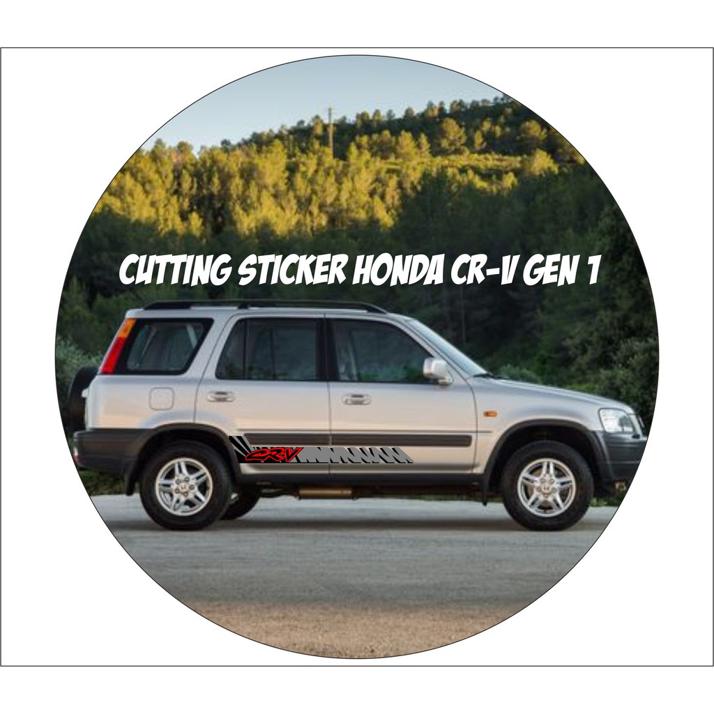 Jual cutting sticker honda crv minimalis | Shopee Indonesia