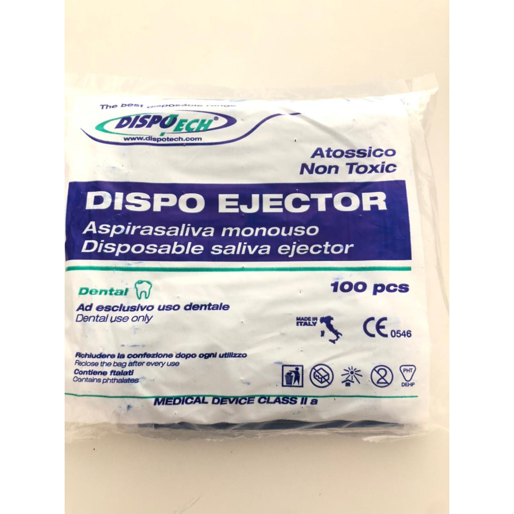 Jual SALIVA EJECTOR SUCTION SALIVA TIP SEDOT AIR LIUR DENTAL BRAND ...