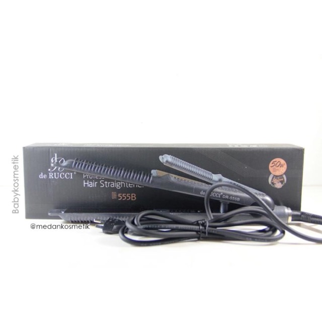 Jual Catok De Rucci 2in1 Professional Hair Straightener | Shopee Indonesia