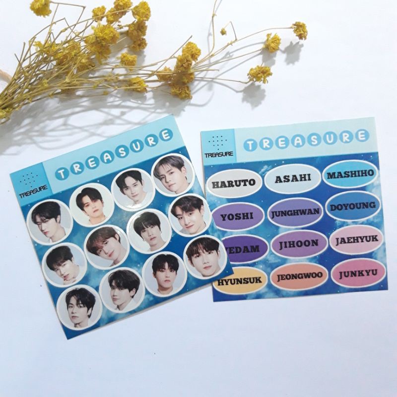 Jual TREASURE STICKER SET/KPOP STICKER SET | Shopee Indonesia