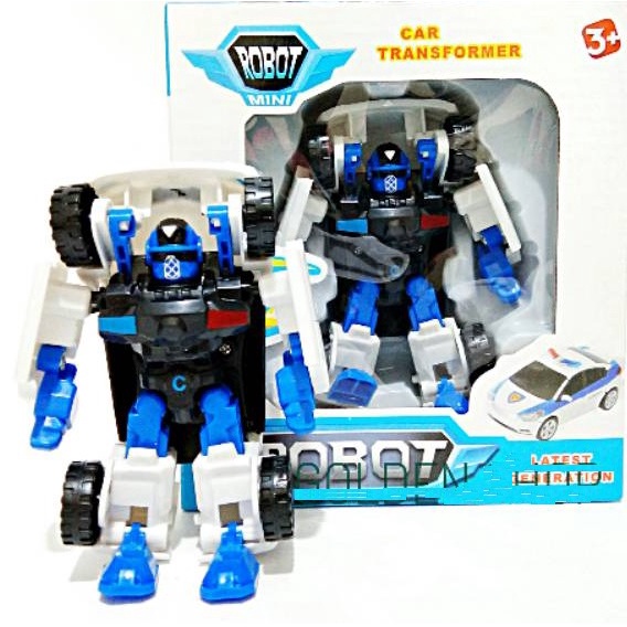 Jual Mainan Mini Tobot transform car transformer | Shopee Indonesia