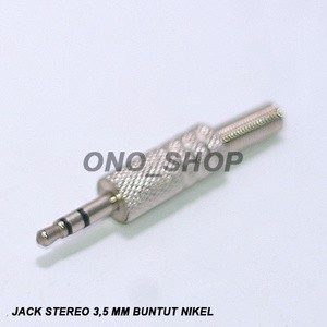 Jual Jack Mini Stereo 3,5 mm Buntut Nikel | Shopee Indonesia