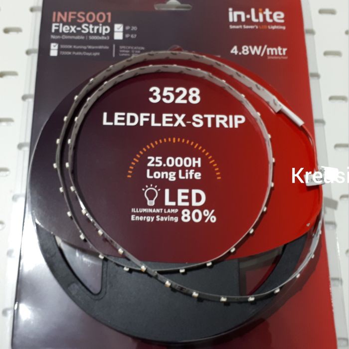 Jual LAMPU LED STRIP MATA KECIL IN-LITE 3528 INFS001 - KUNING | Shopee ...