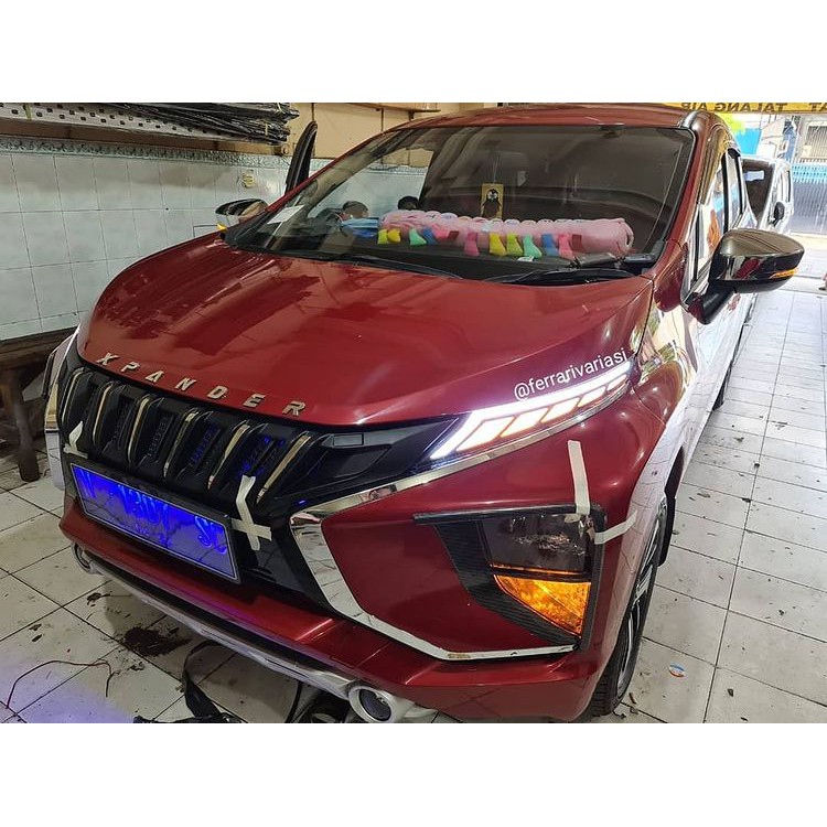 Jual Headlamp LED DRL running sein mobil mitsubishi xpander Ferrari ...