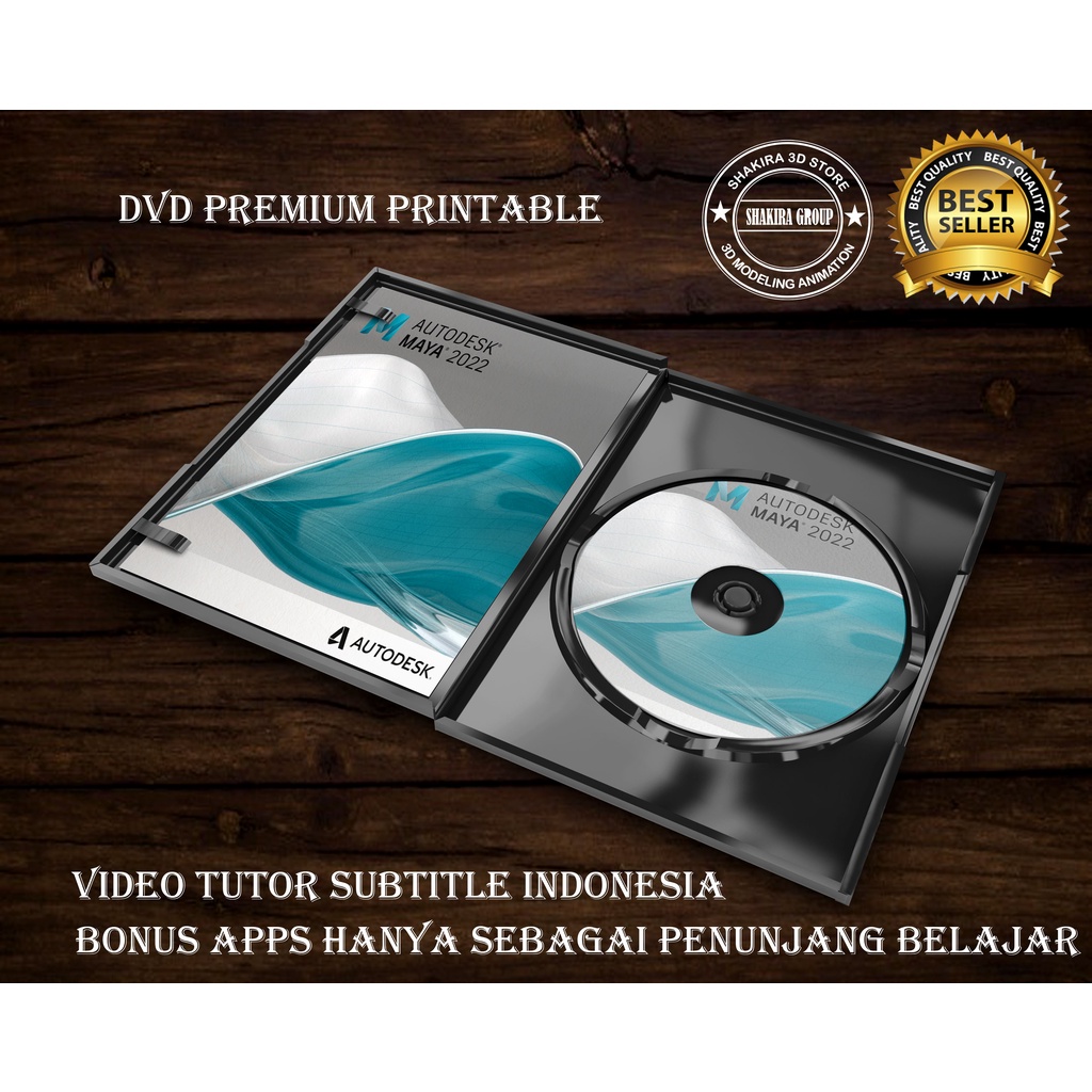 Jual Maya 2022 Video Tutorial Mastering SUBTITLE BAHASA INDONESIA DVD ...
