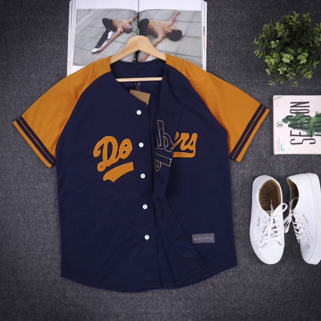 Jual kaos jersey baseball Premium / baju jersey baseball UNISEX / kaos ...