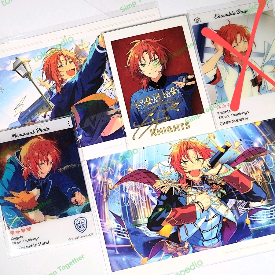 Jual Tsukinaga Leo Ensemble Stars Ansuta Enstars Pashakore Idol Shot ...