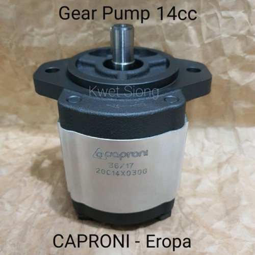 Jual Pompa Hidrolik 14cc - 20C14X030G Hydraulic Gear Pump CAPRONI - Eropa Pompa Gigi hidrolik ...