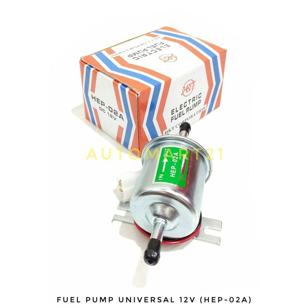 Jual FUEL PUMP/POMPA BENSIN UNIVERSAL 12V (HEP-02A) | Shopee Indonesia