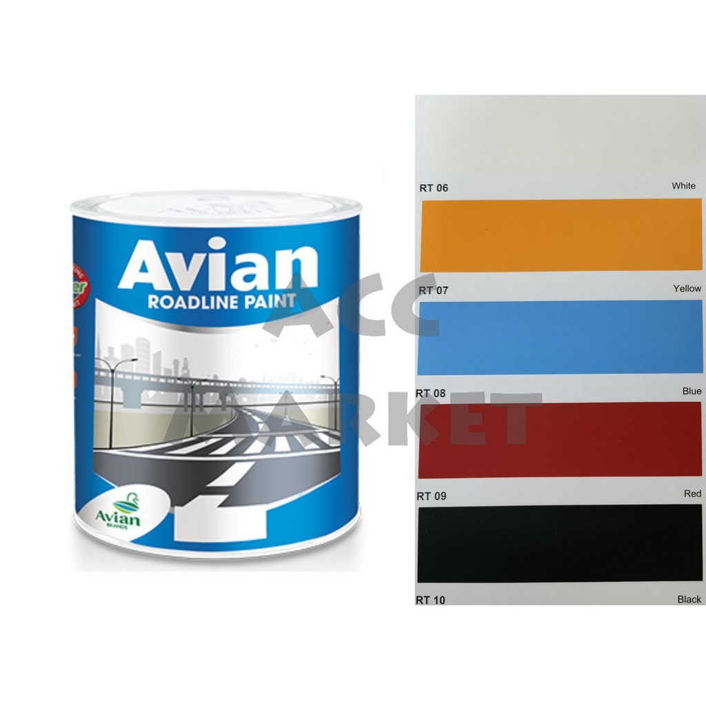 Jual Cat Avian Roadline Jalanan Marka Jalan Beton Aspal | Shopee Indonesia