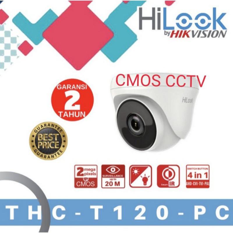 Jual HILOOK THC-T120-PC 2mp CCTV CAMERA INDOOR/THC-T120-PC | Shopee ...