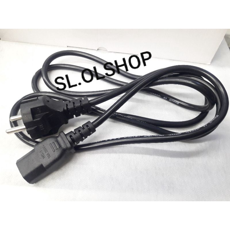 Jual kabel power proyector infocus sony epson benq nec optoma ...
