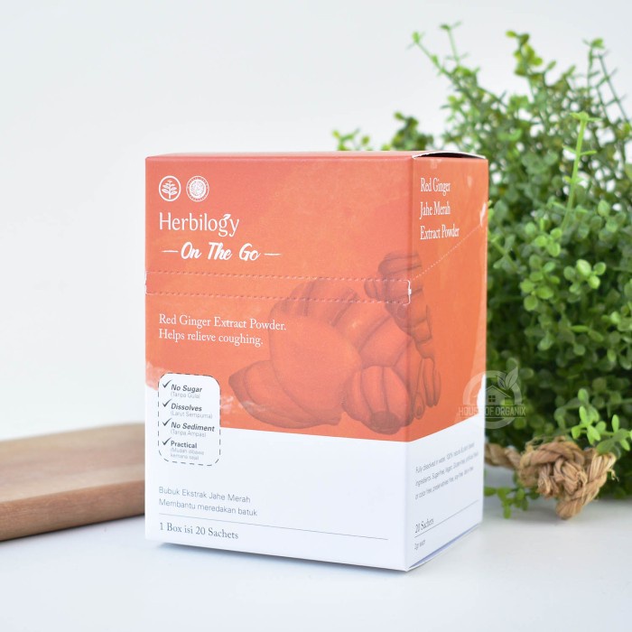 Jual Herbilogy On The Go - Red Ginger Extract Powder Isi 20 Sachet ...