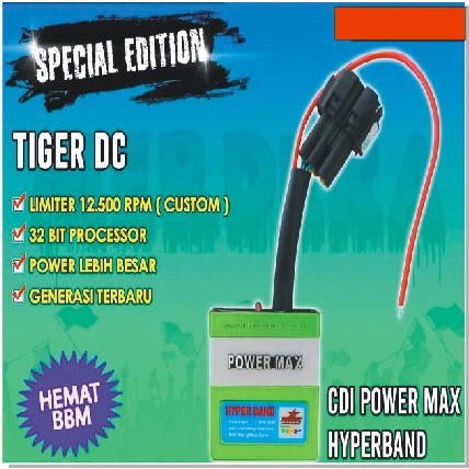 Jual CDI Motor Merk BRT Tipe Hyper Band Hijau Motor TIGER DC Special ...