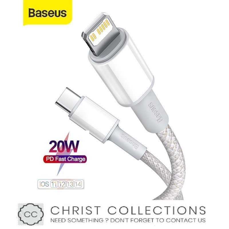 Jual KABEL DATA TYPE C TO IPHONE FAST CHARGING HIGH DENSITY PD 20W - 1 ...