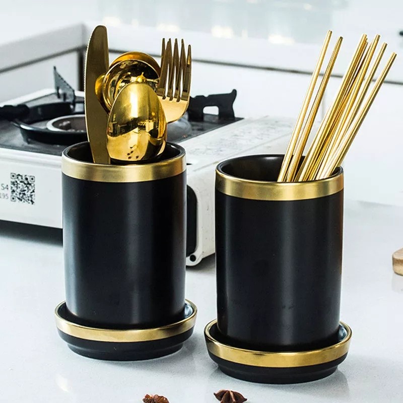 Jual HVN - Tempat Sumpit Tempat Sendok Nordic Chopstick Tube Holder ...