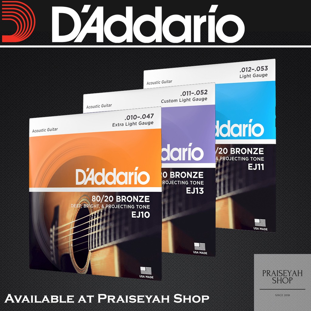 Jual Senar Gitar Akustik String Daddario D'Addario | Shopee Indonesia