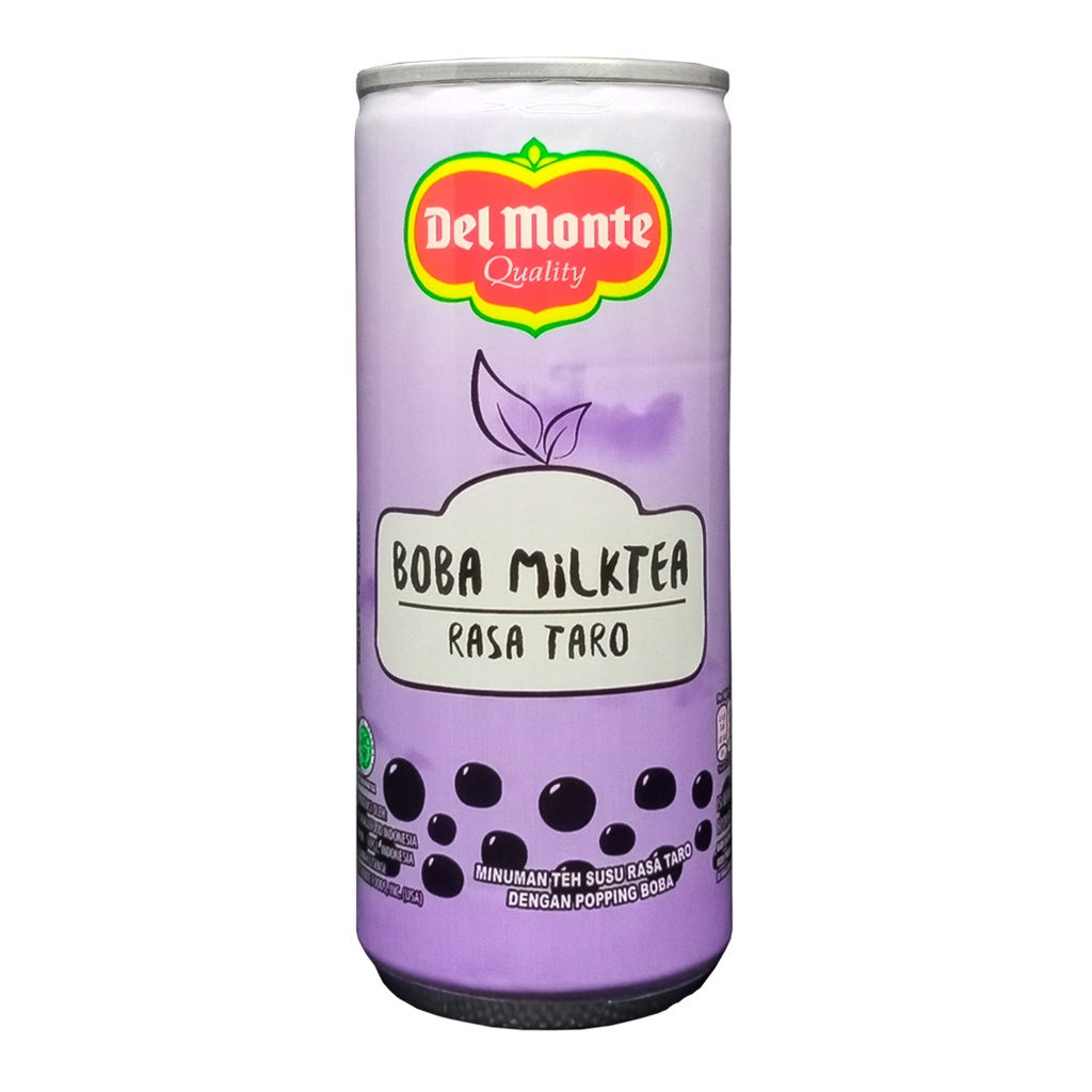 Jual Del Monte Taro Boba Milktea 240ml | Shopee Indonesia