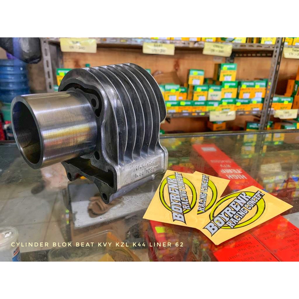 Jual CYLINDER BLOK BEAT KARBU / INJEKSI F1 KODE KVY KZL K44 DIAMTER ...