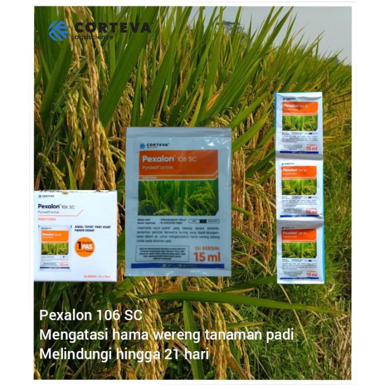 Jual Obat wereng paling ampuh Insektisida Pexalon 106sc 15ml | Shopee ...