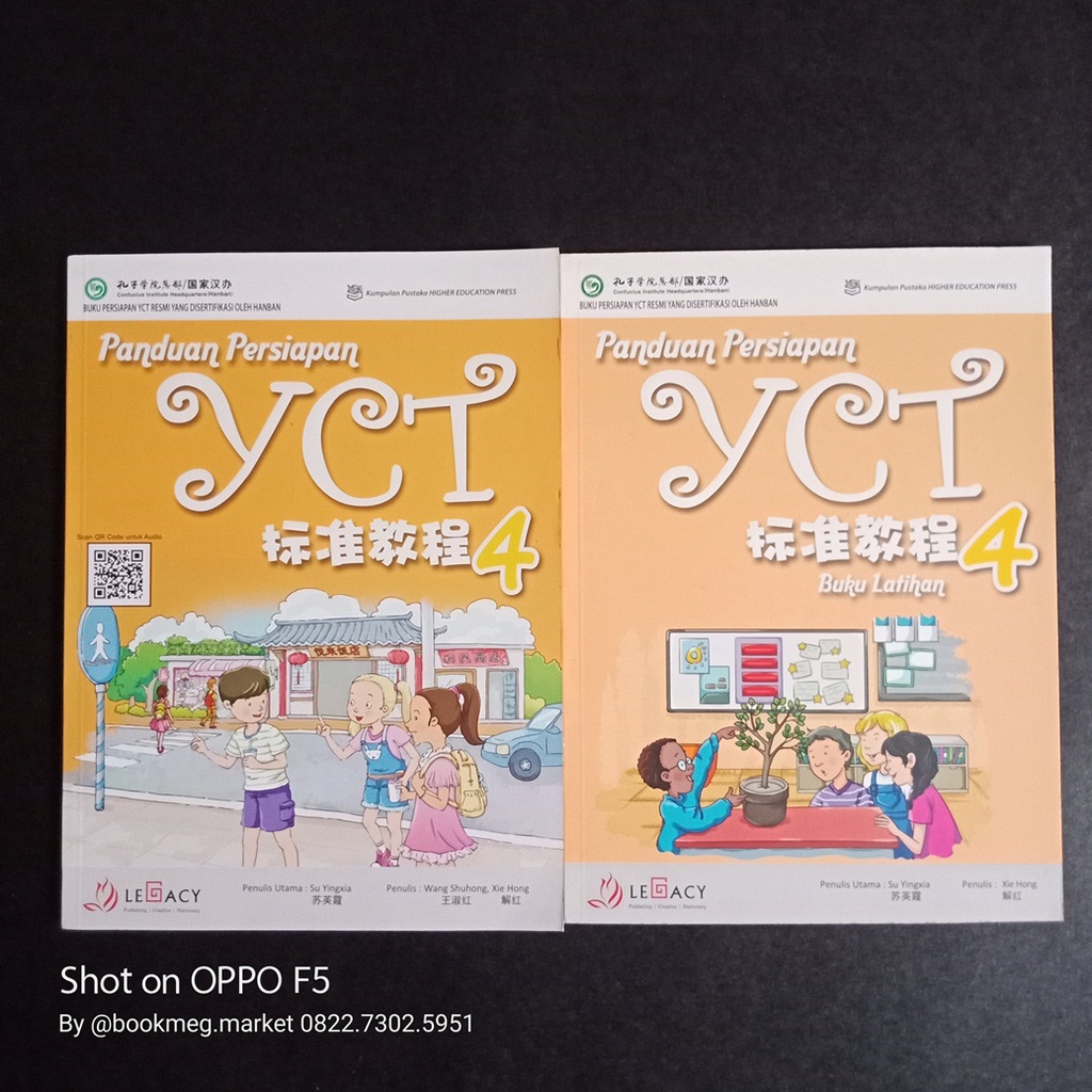Jual BUKU PANDUAN PERSIAPAN YCT 4 (2 BUKU + QR CODE AUDIO) | Shopee ...