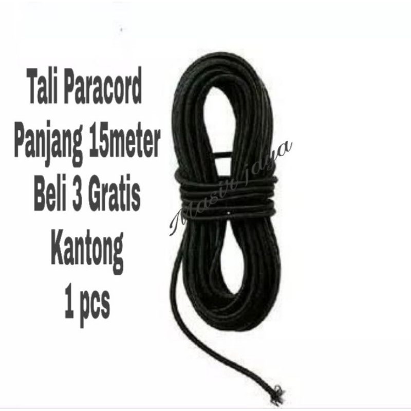 Jual TALI FLYSHEET TALI PARCORD TALI PENGENCANG FLYSHEET PANJANG 15 ...
