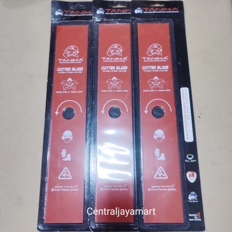 Jual 41x7 Mata blade pisau parang mesin potong rumput tanika 410x70 ...