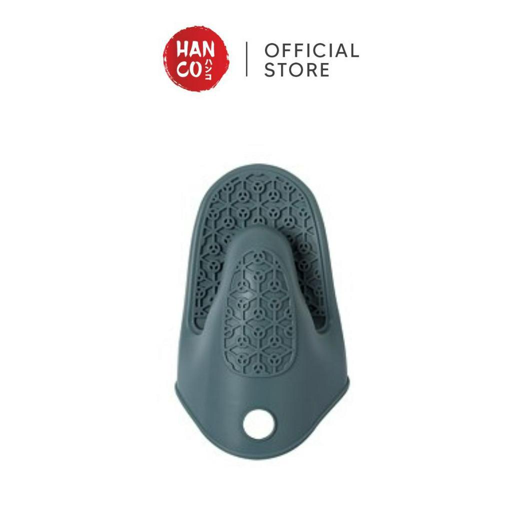 Jual HANCO Sarung tangan oven, silikon / biru panjang 20 cm SA619 ...
