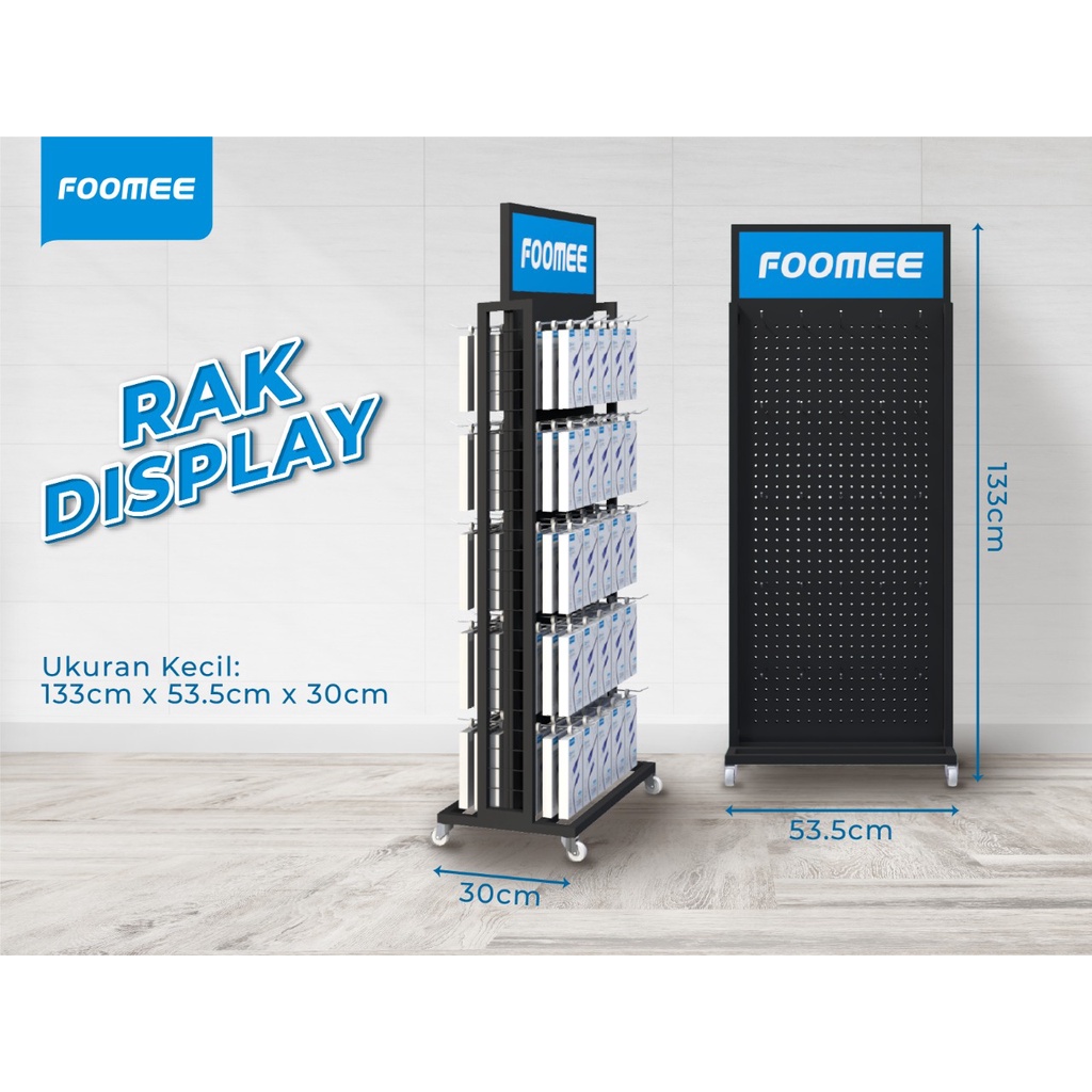 Jual BONUS RAK JUMBO HADIAH PEMBELANJAAN FLECO FOOMEE REMAX Branding ...