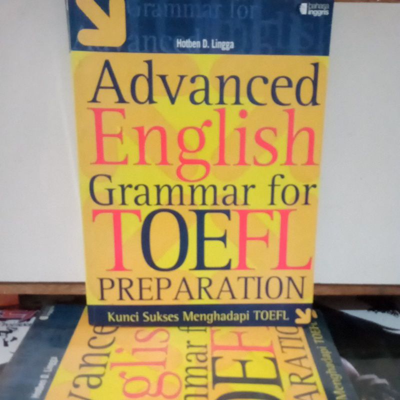 Jual Buku Bimbel - Advanced English Grammar for TOEFL PREPARATION ...