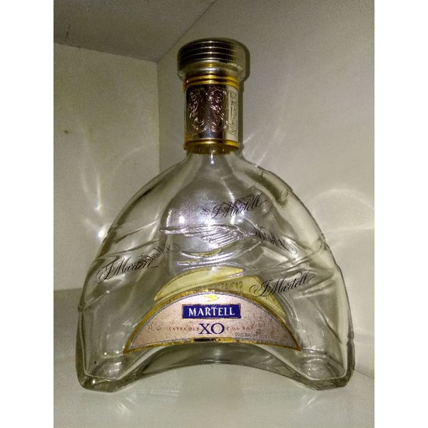 Jual botol bekas miras Martell xo untuk pajangan atau hiasan dinding | Shopee Indonesia