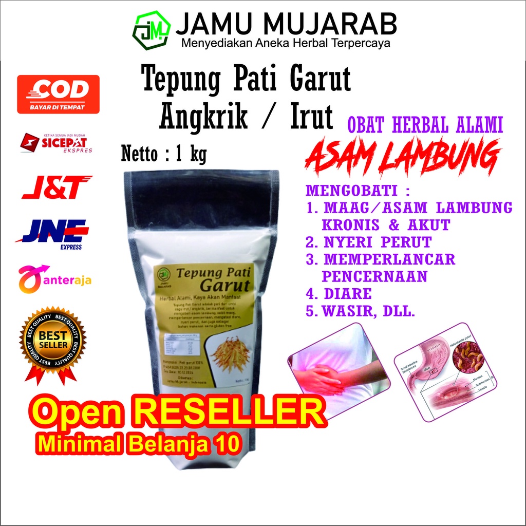 Jual TEPUNG / PATI / GARUT / ASAM LAMBUNG / IRUT / ANGKRIK / MURNI ...