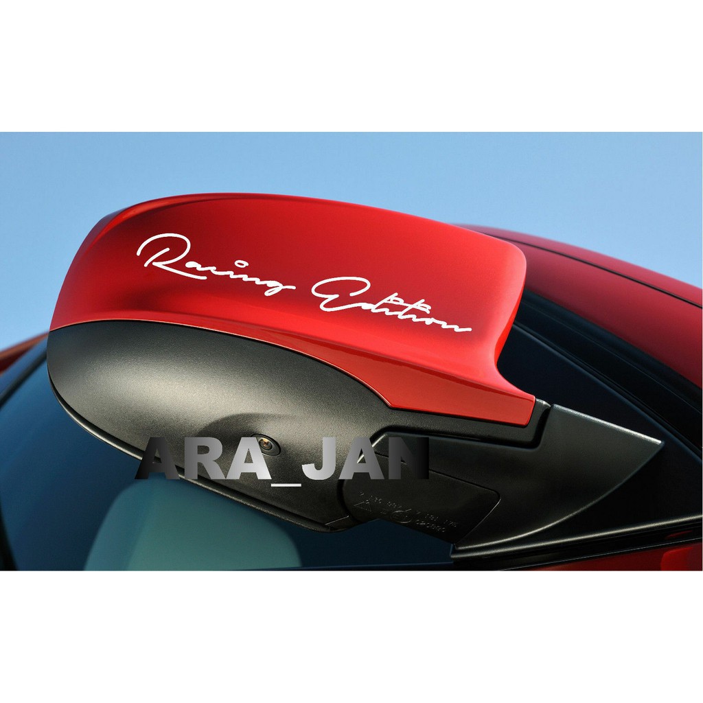Jual STICKER STIKER SPION MOBIL RACING EDITION LATIN | Shopee Indonesia